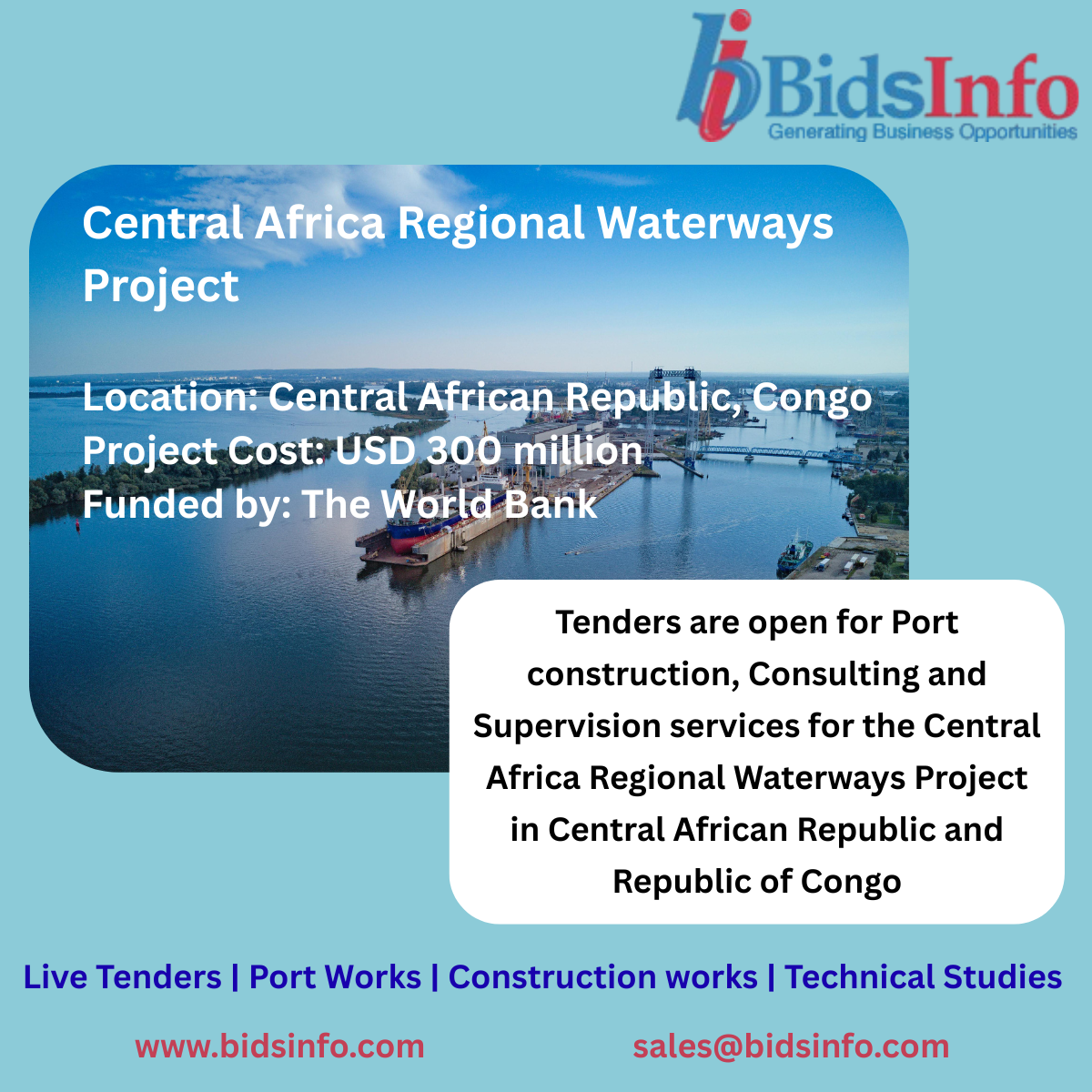 Central Africa Regional Waterways Project sets sail with $300-million boost
